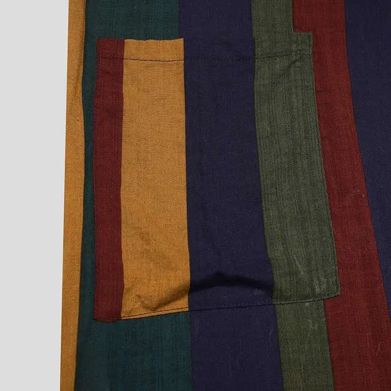 Hot Selling Cotton Khamis Arab Islamic Clothing Daffah Robe Stripe ...