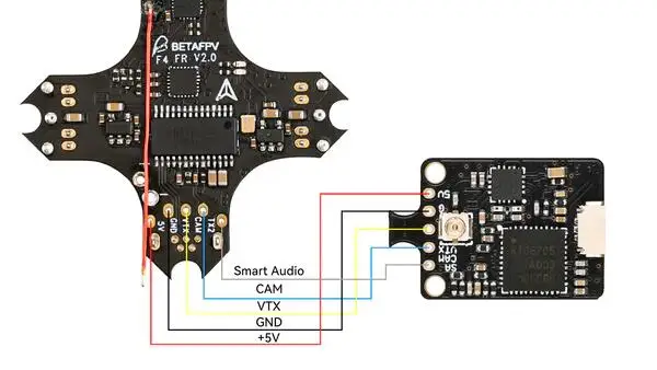 BETAFPV F4 1S 5A Flight Controller Brushless FC SPI ExpressLRS ELRS 2 ...