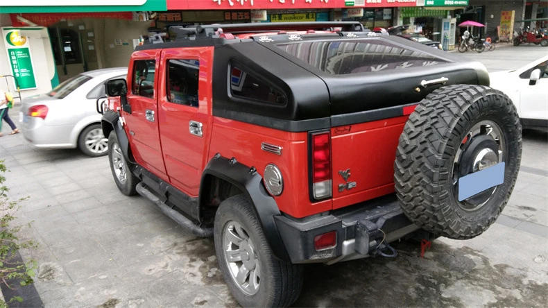 Runde FRP Trunk Cover for Hummer H2 2003-2009 - High-Quality Fitment