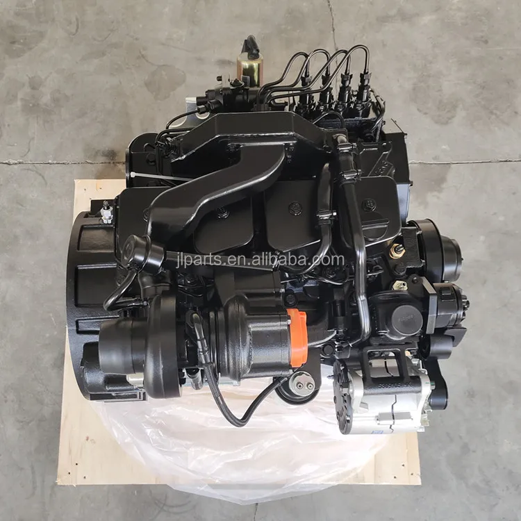 Truck Engine 4BT Diesel Engine Assembly 4BTA3.9-C110 82KW 2200RPM ...