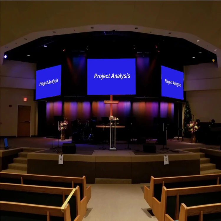 Christian Church Stage Background LED Screen - P3.91