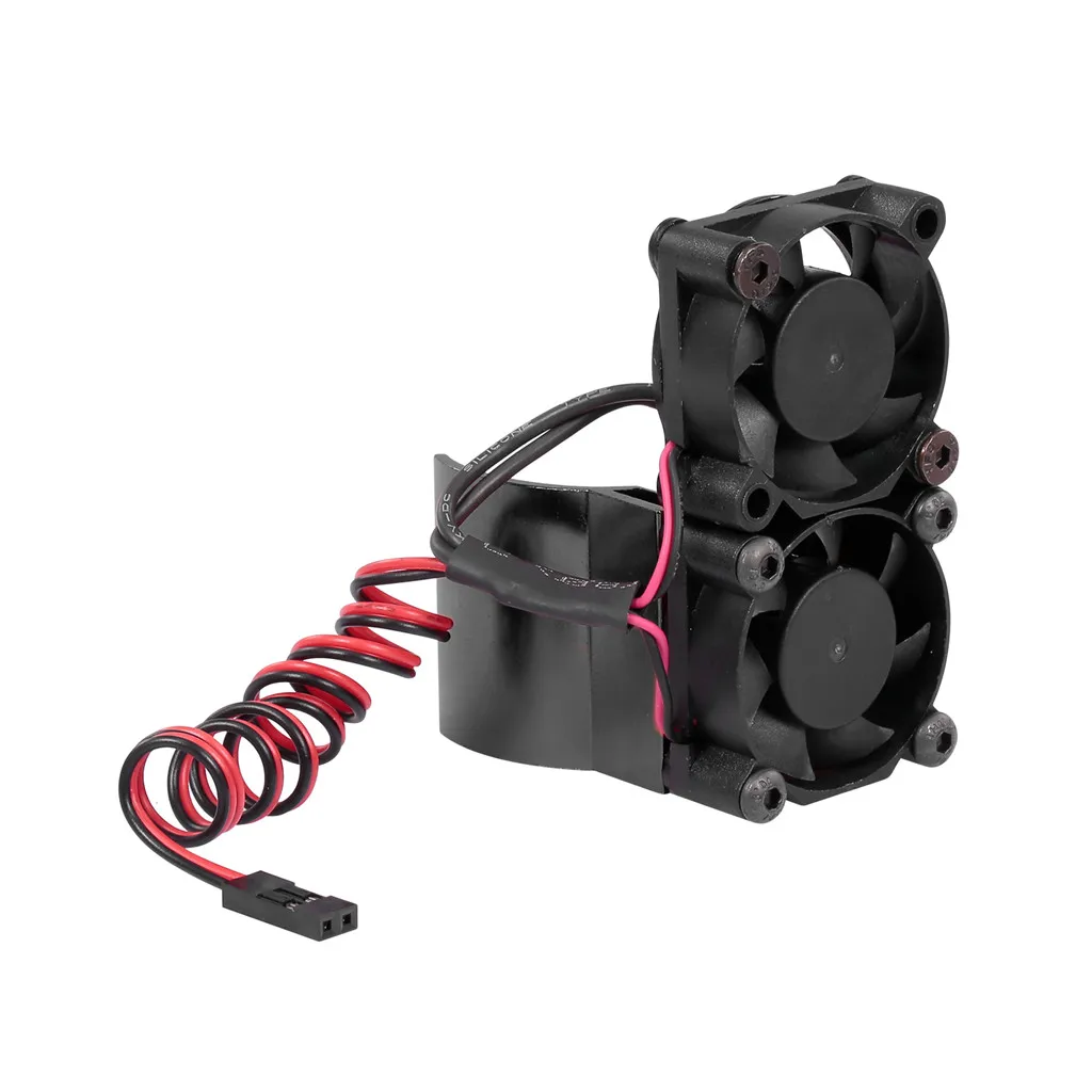 RC Motor Double Cooling Fans with Thermal Sensor for 540 Motors