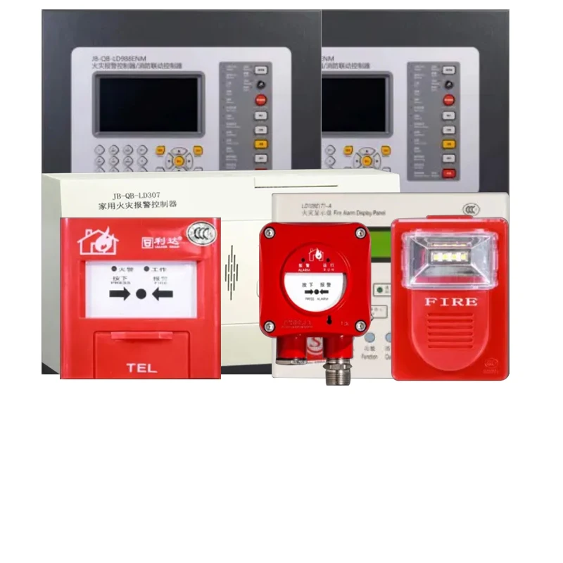 Fire Linkage Controller Fire Alarm Controller Dormitory Smoke And Smoke ...