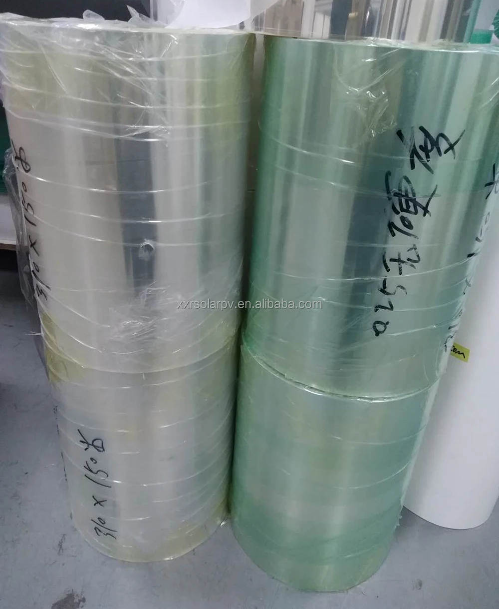 Transparent Backsheet Pet Tpt Tpe Backsheet Film 0.25mm 0.35mm ...