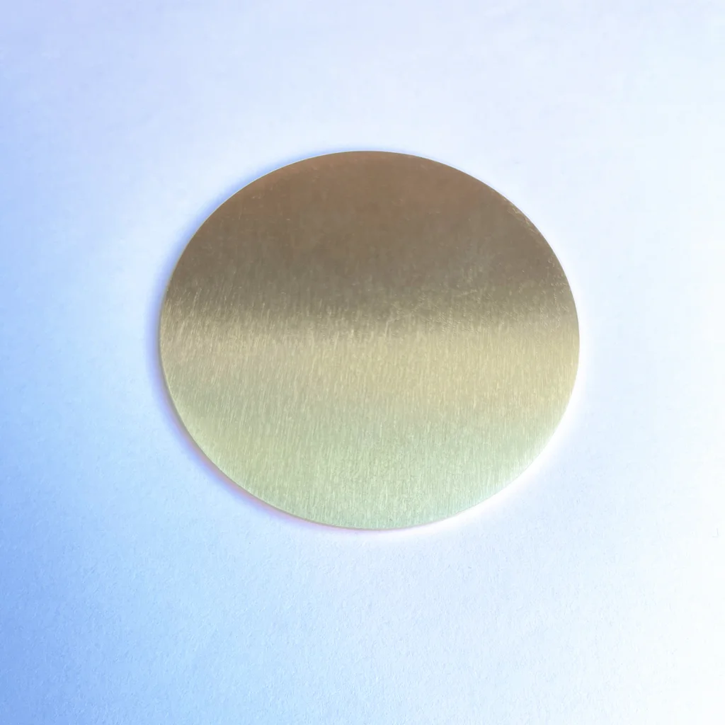 Custom Personalized Metal Label Engraved Brushed Brass Tag Nameplate ...