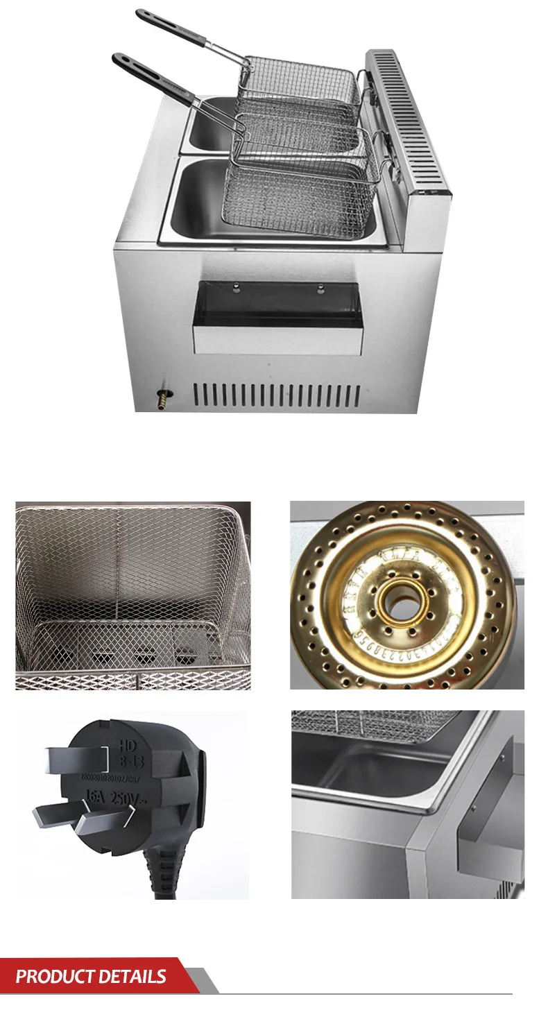 Gas Fryer - Efficient Chicken Fryer for Commercial Use