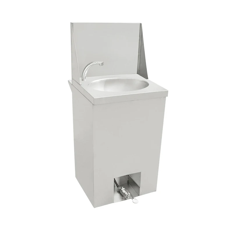 Konar Foot Pedal Hand Wash Basin - Modern & Portable Sink
