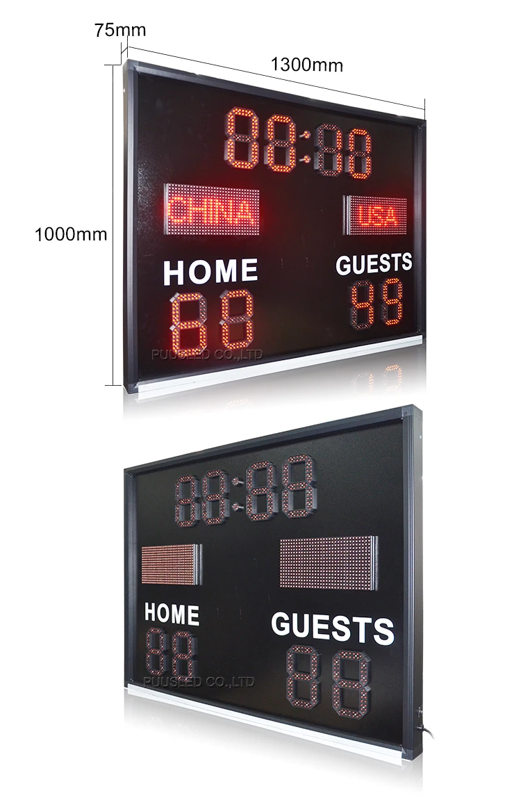 Outdoor Led Scoreboard Led Sports Scoreboard Basketball Scoreboard For ...