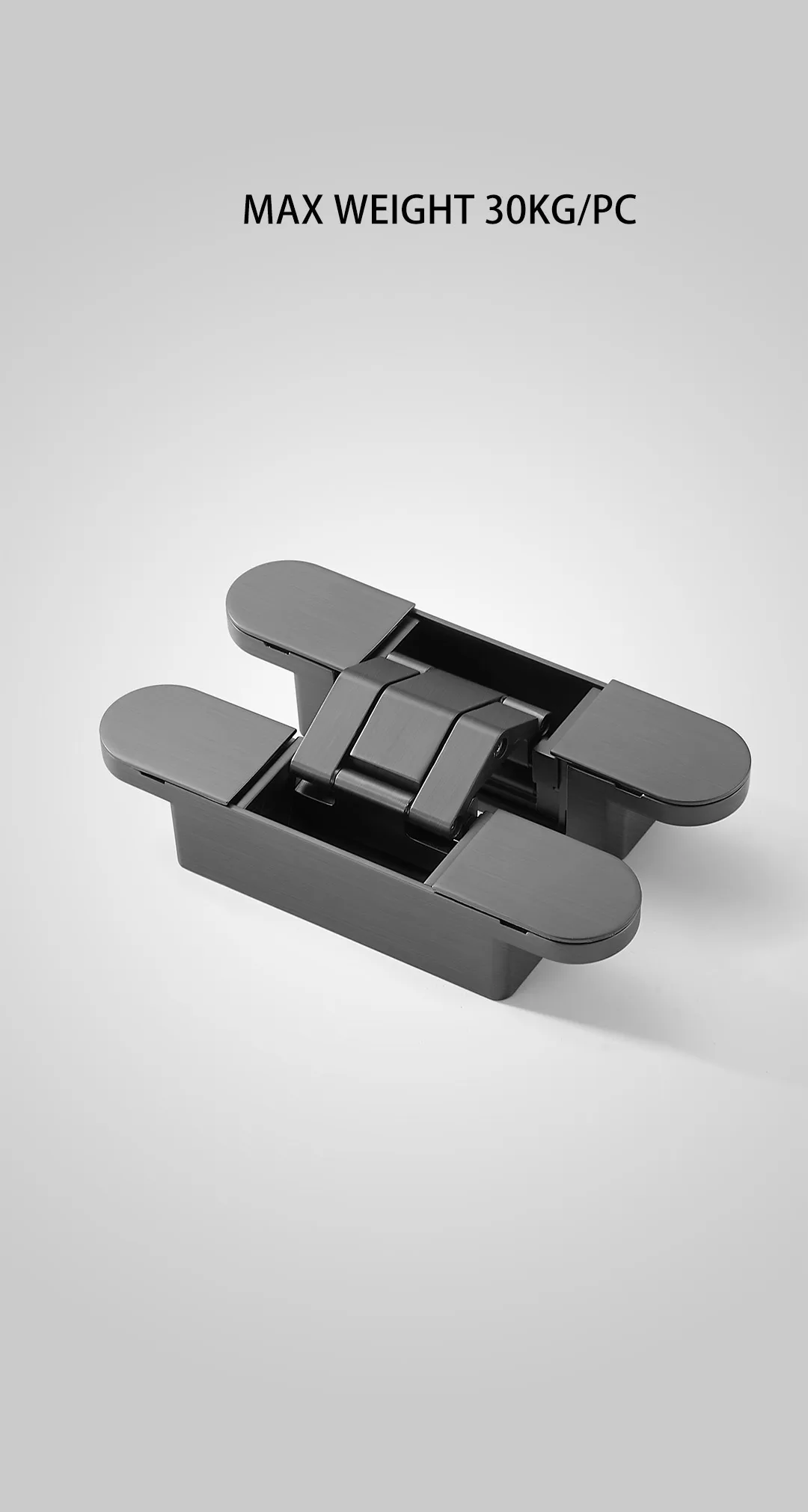 Zinc Alloy 3D Adjustable Concealed Hinges - Durable & Stylish