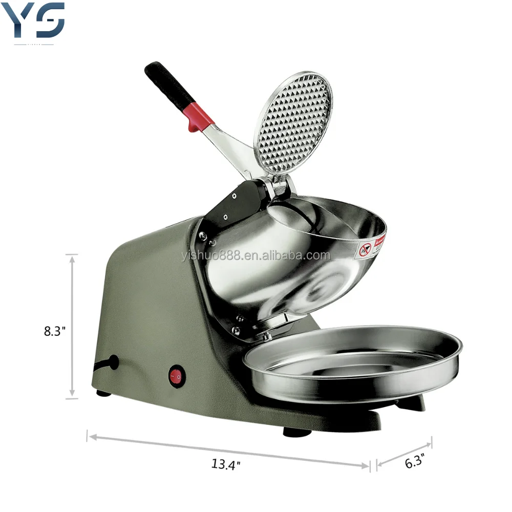 2024 Cost-effective Semi-automatic Ice Shaver Portable Electric Mini ...