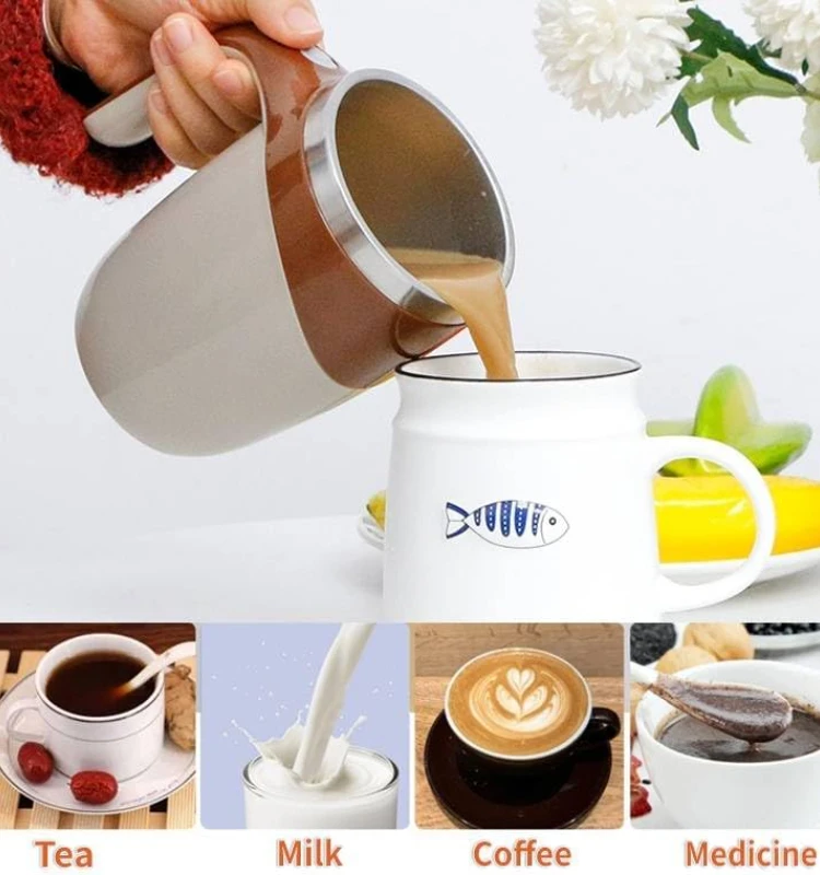 New Smart Drinkware Stainless Steel Electric Magnetic Auto Automatic ...