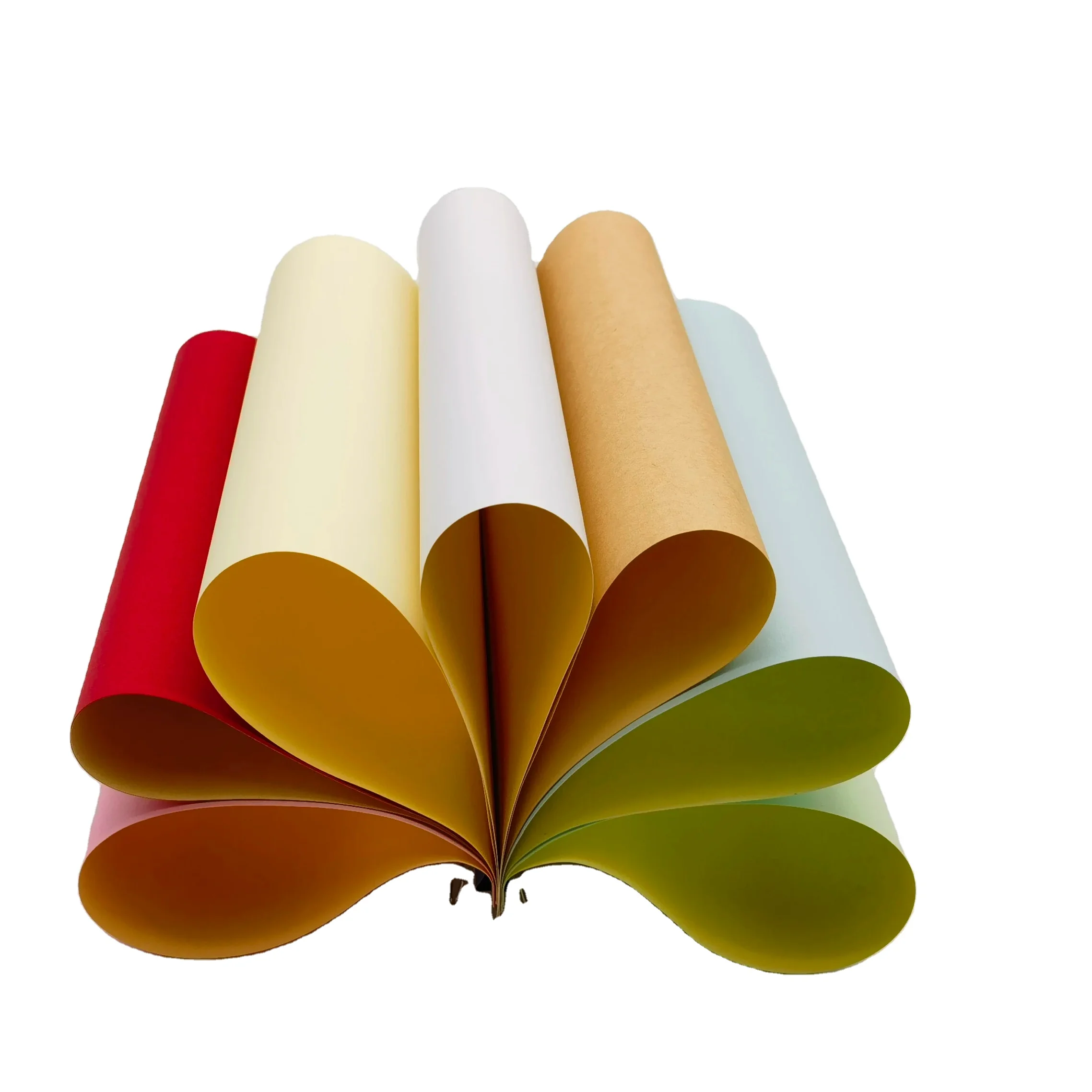 A4 Matte Color Label Sticker 50 Sheets Mixed Color Shipping Stickers ...