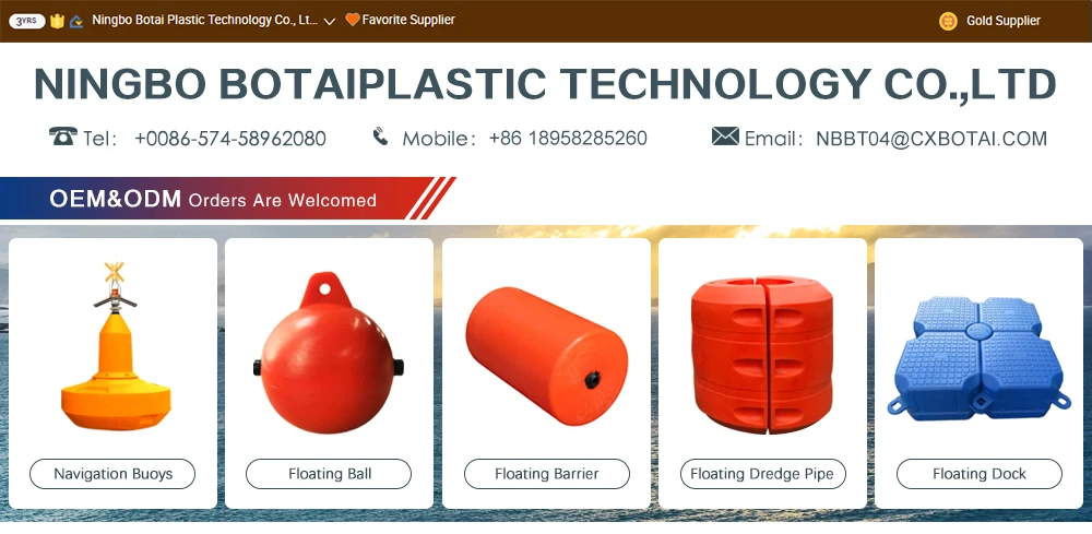 Wholesale Marine Plastic And Foam Filled Anti-uv Floating Ball And ...