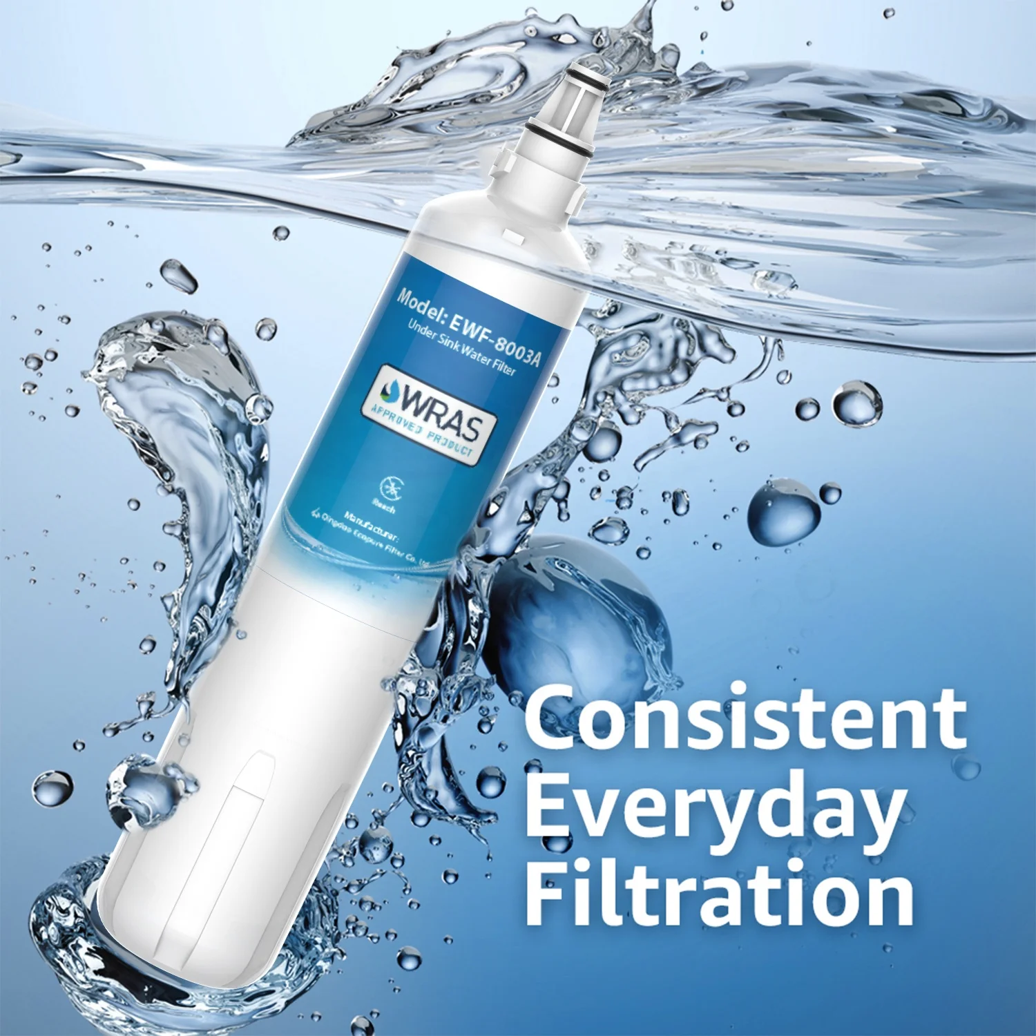 EWF-8003 compatible filter Undersink Water Filter Replacement for ...