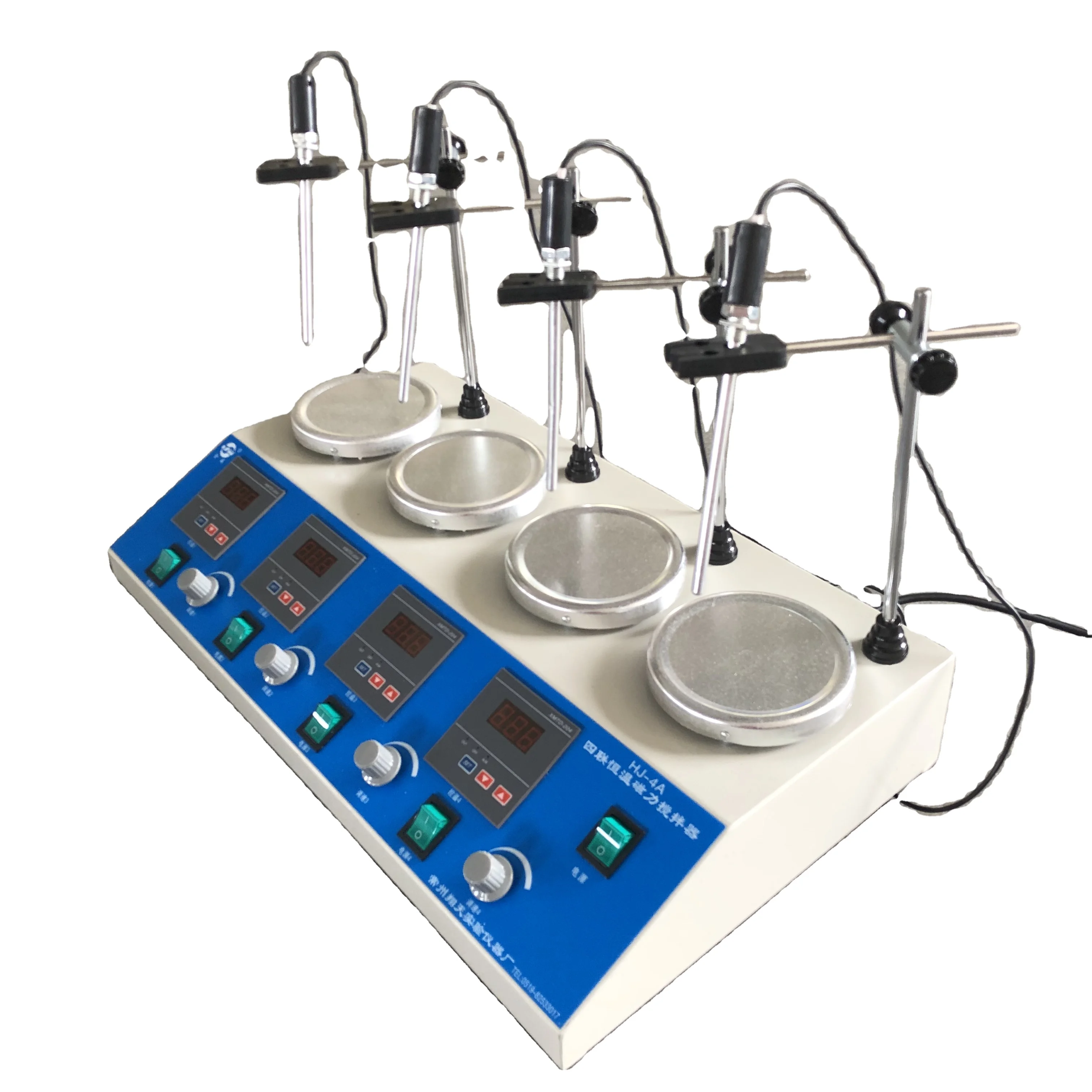 HJ-4A Multi-unit Laboratory Magnetic Stirrer| Alibaba.com