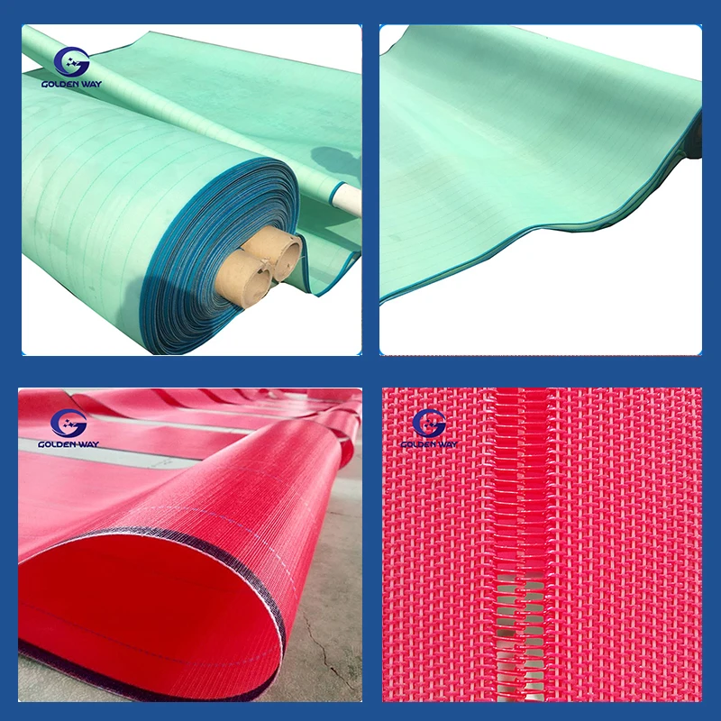 Factory Direct Supply white Polyester Dryer Mesh Papermaking Forming ...