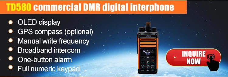 Hytera Pd56x Pd560 Pd562 Pd565 Pd566 Pd568 Rechargeable Handheld Universal Walkie Talkies Radio ...