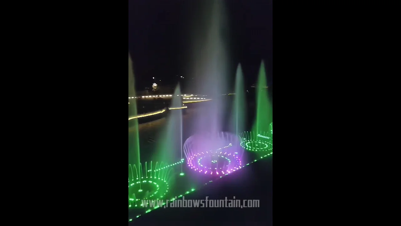 Chinese Outdoor Modern 80m Long Large Water Project Musical Dancing ...