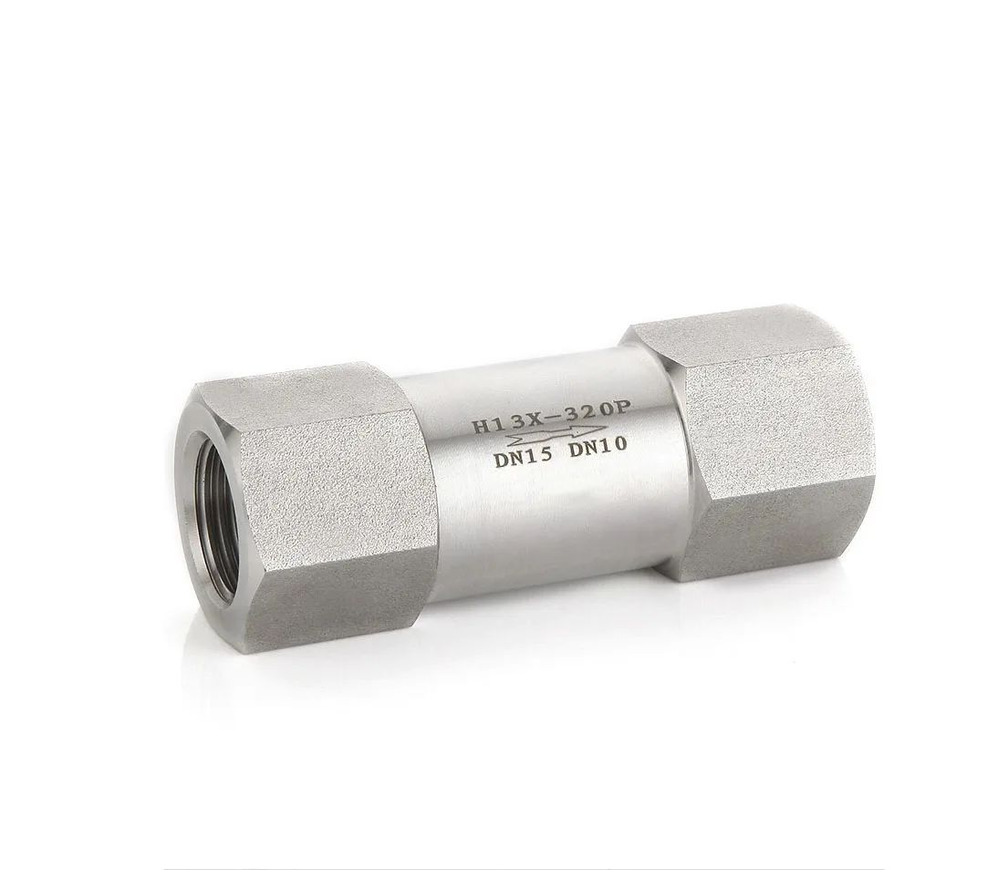 Female Stainless Steel High Pressure Non Return Valve Air Water ...