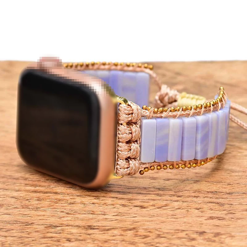Luxury Natural Marble Watch Bands for Apple Watch Series