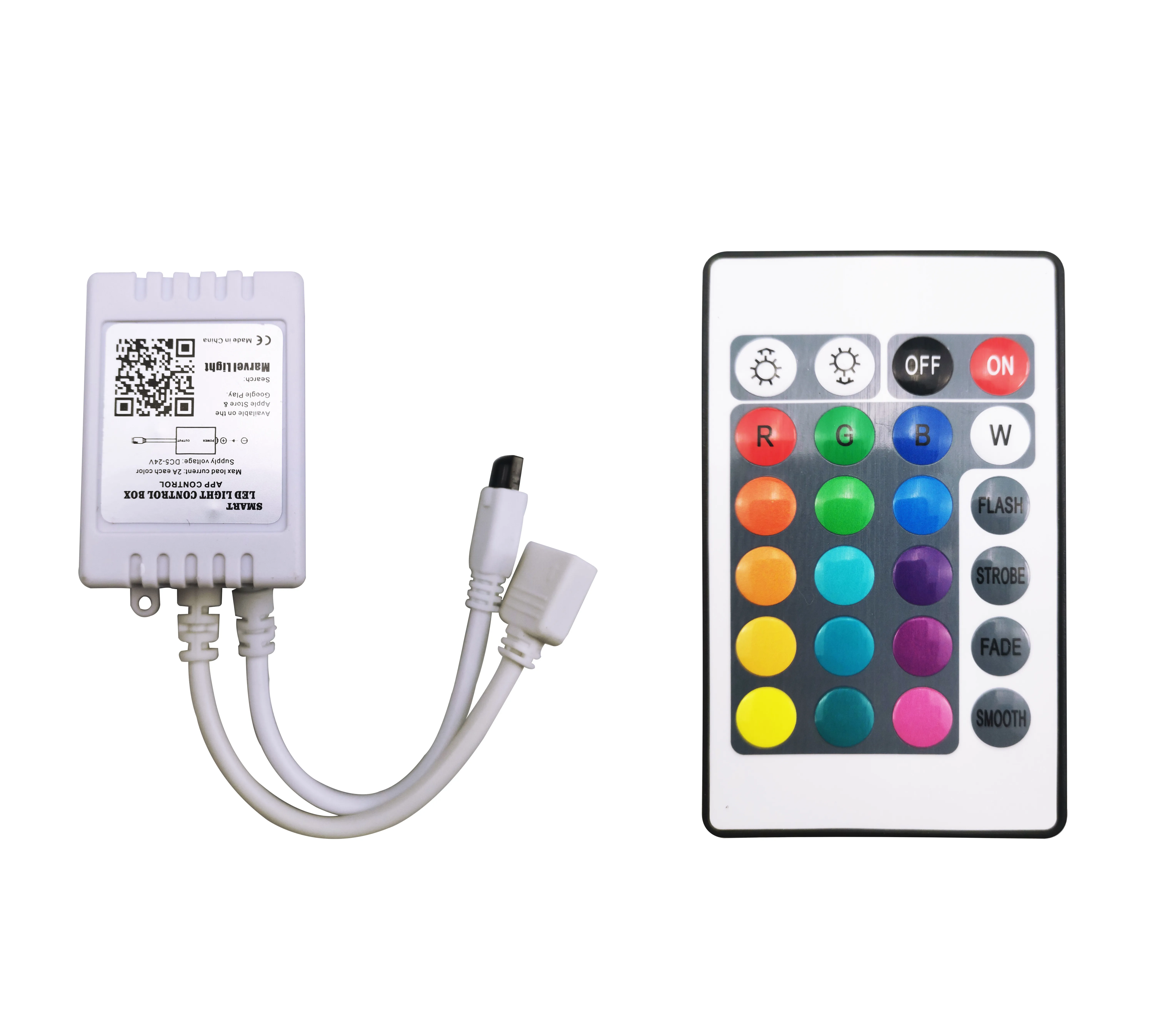 Mini RGB Remote Control - Effortless LED Strip Light Control