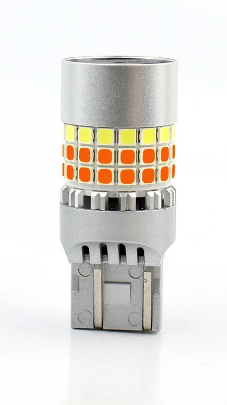 Canbus Anti Hyper Flash 3157 7443 1157 Dual Color Switchback Led 25w ...