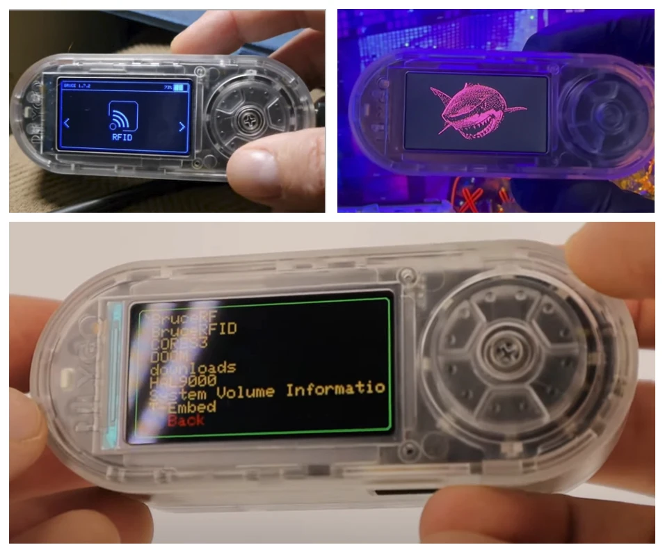 LILYGO T-Embed CC1101 ESP32-S3 Low-Power Sub-1 Ghz RF Transceiver