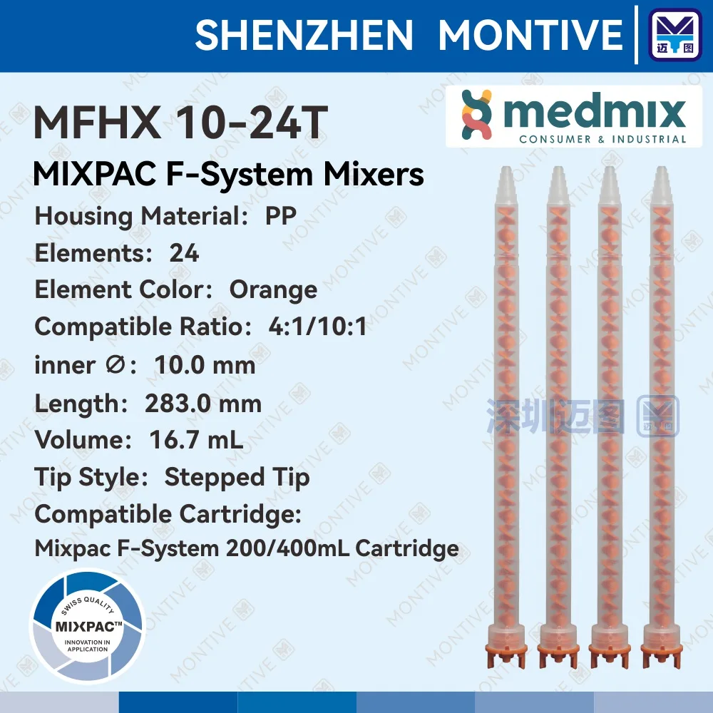 Sulzer Mixpac Mixer Mfhx 10-24t 50pcs - Buy Sulzer,Mixpac,Mixper ...