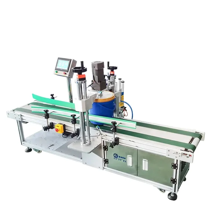 Automatic Drum Labeling Machine Fully Automatic Customized Labeling ...