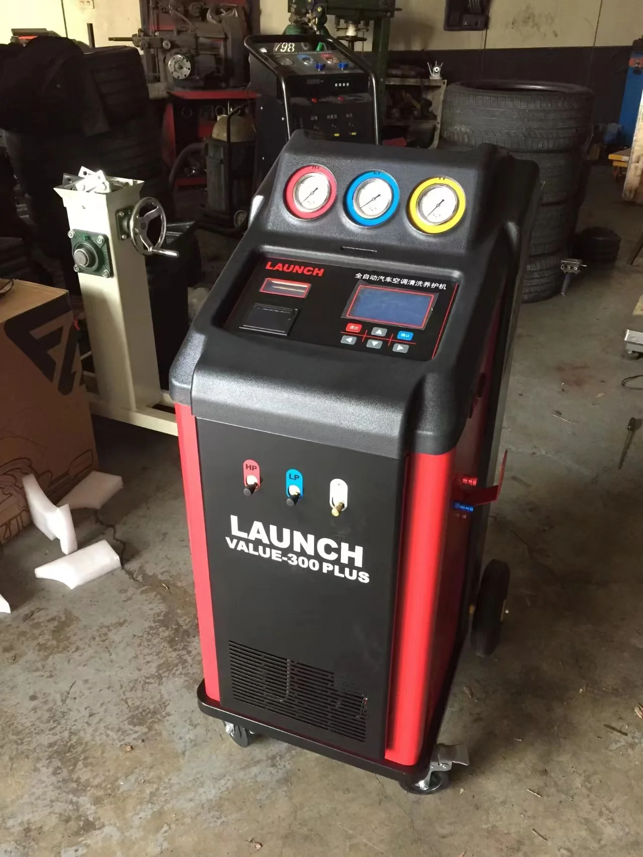 Alibaba.com: LAUNCH Value300 Plus R134a R1234YF Car AC Refrigerant ...