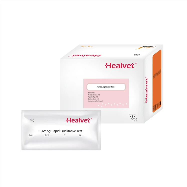 Healvet Detecting Strips Diagnostic Kit Heartworm Antigen Rapid Test ...