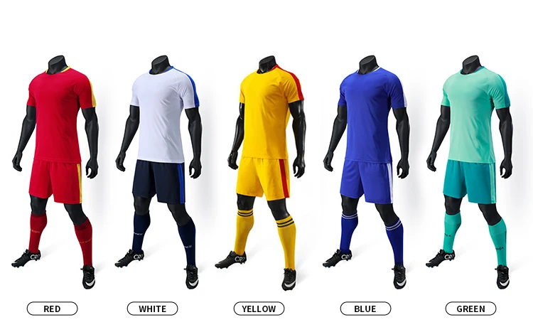 Personalized Men Football Uniforms Kids Jersey Adult Football Clothes ...