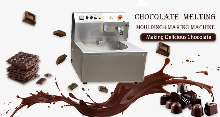 Mini Melting Production Machines for Chocolate Making