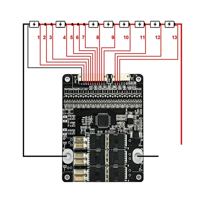 Heltecbms 10S to 14S BMS - Reliable Battery Management