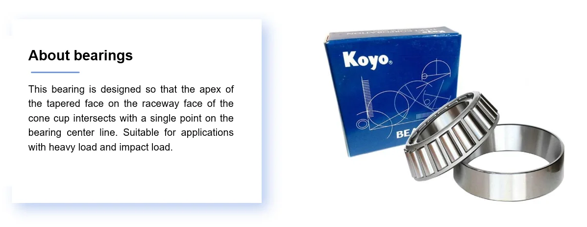 65x120x32.75mm Quality Assured Japan Koyo Tapered Roller Bearing ...