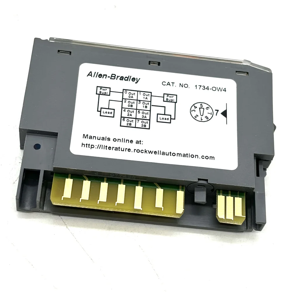 Plc Controller 1734-ow4 Ab Module Point I/o 4 Point Digital Output ...