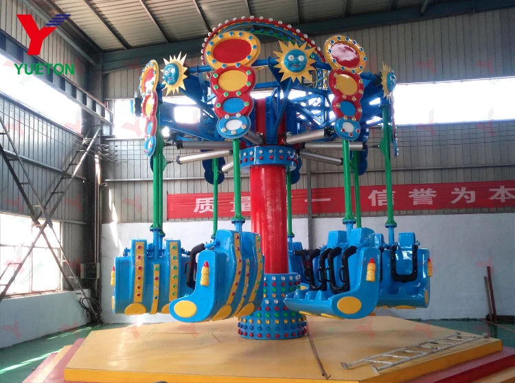 Thrill Amusement Park Extreme Attraction Spiral Jet Ride