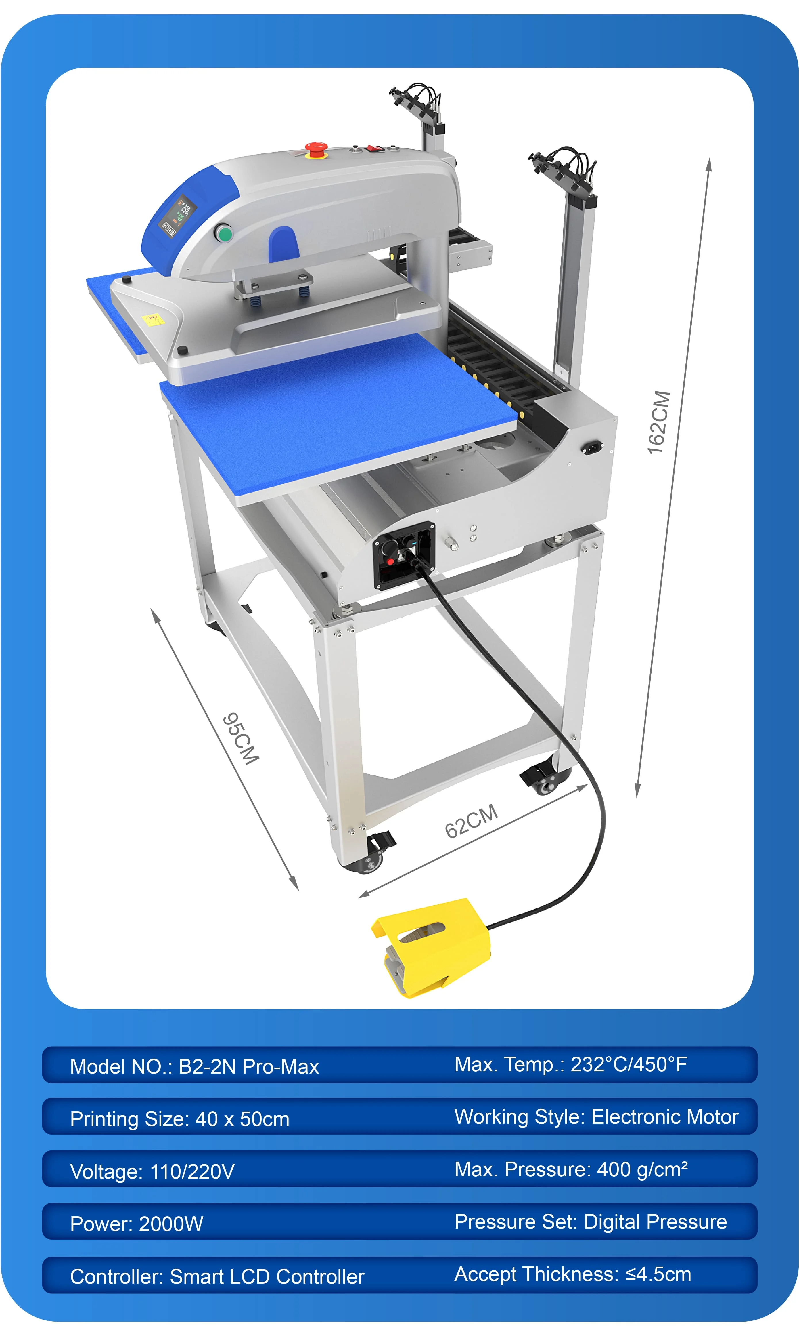 16x20 Plate Replaceable Automatic Electric Heat Press Machine - Buy ...