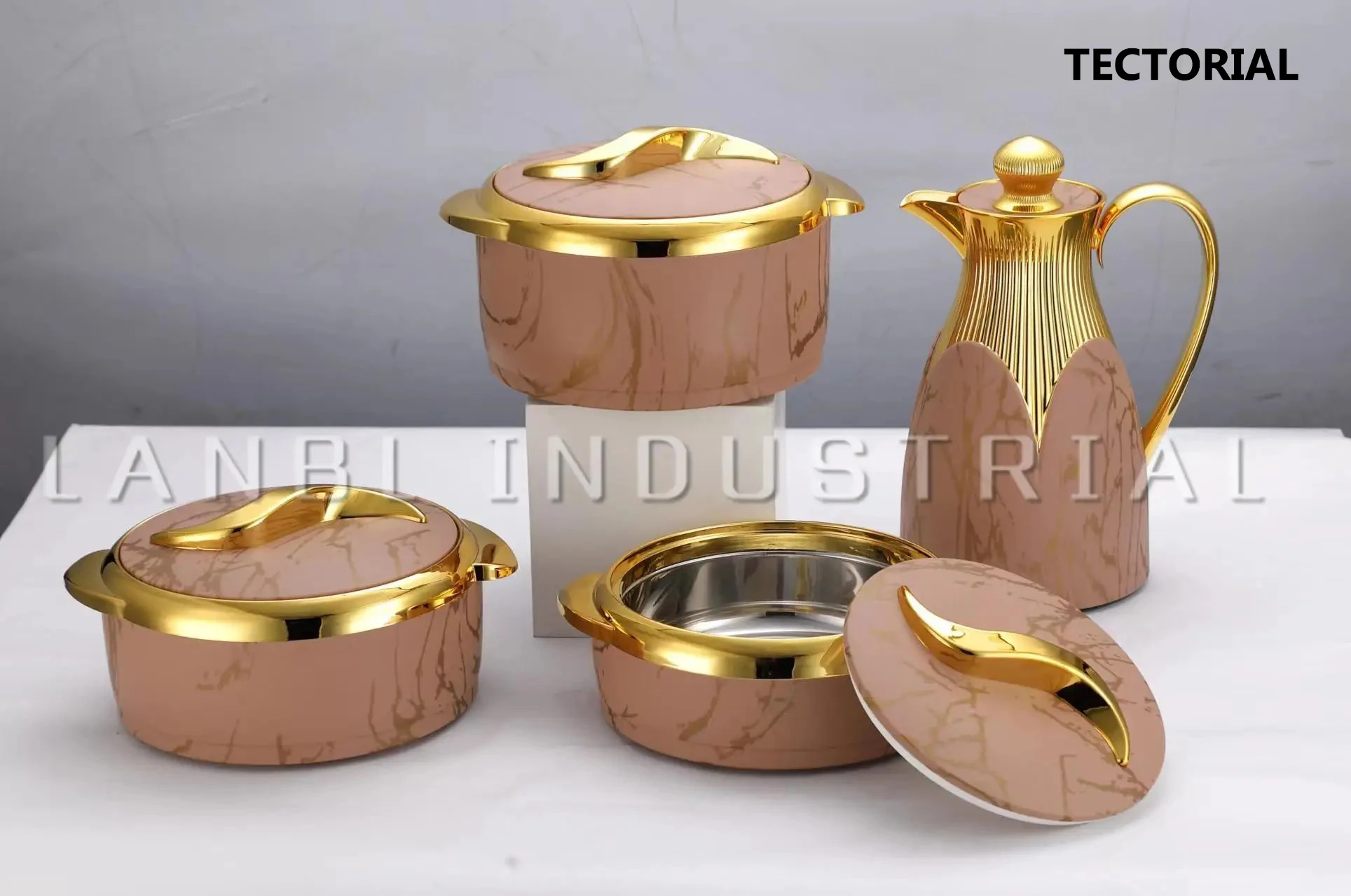 Insulated Hot Pot Casserole Food Warmer Container Set