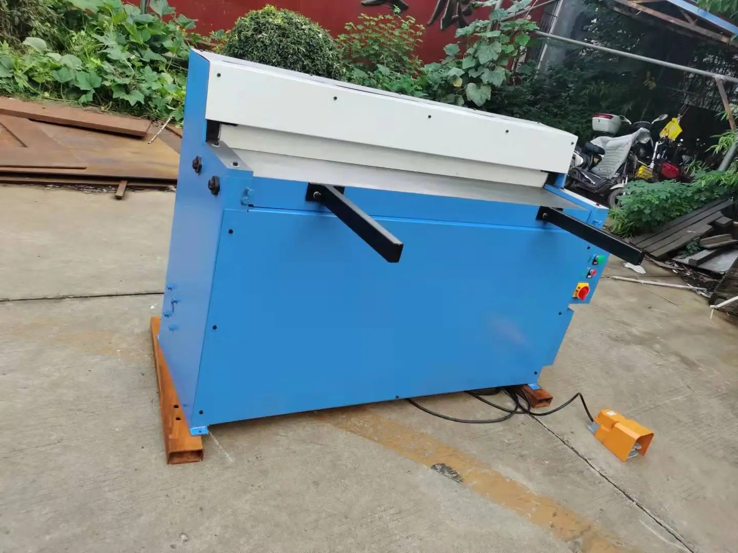 Hand Manual Foot Electric Powered Guillotine Shear Machine - Buy Manual ...