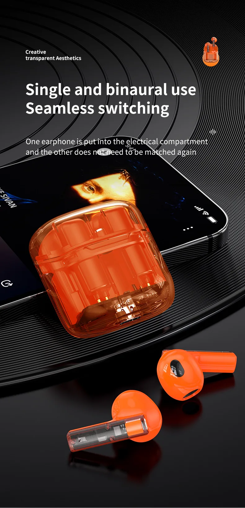 Kingstar Low Latency Tws Earphones Sport Running Wireless Earbuds Noise ...