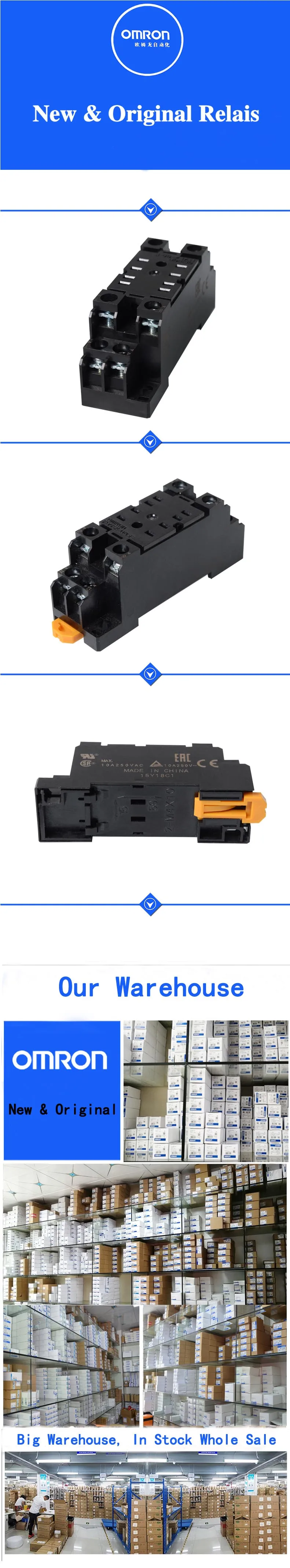 Omron Original Relay Base Pyfz-08-e Ptf08a-e Pyfz-14-e Ptf14a-e Pf113a-e P3g-08 P2cf-08 P2rfz-05 ...