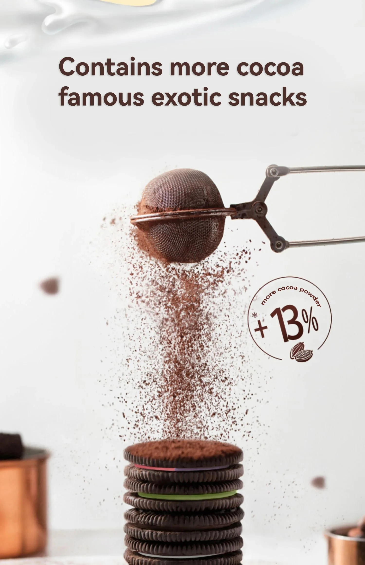 Wholesale Oreo Sandwich Cookies - Exotic Snacks 97g