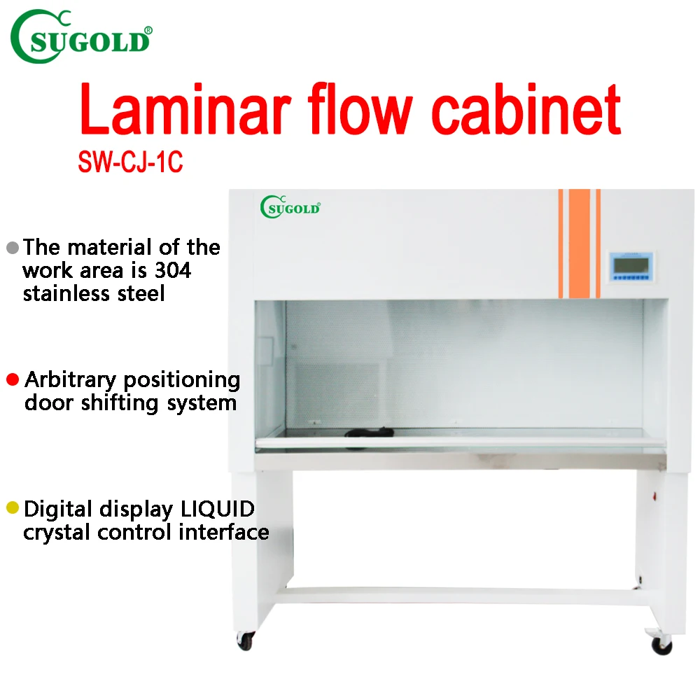 Horizontal Air Supply Laminar Flow Hoods Sw-cj-1c Laminar Flow Cabinet ...