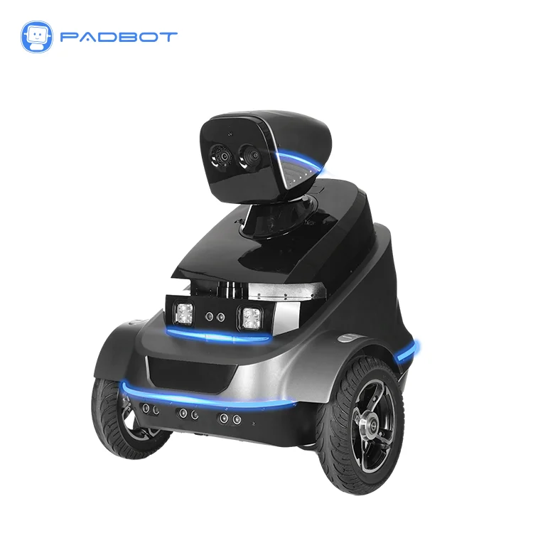 Autonomous Navigation Indoor Patrol Robot Bodyguard Trading Night Club ...