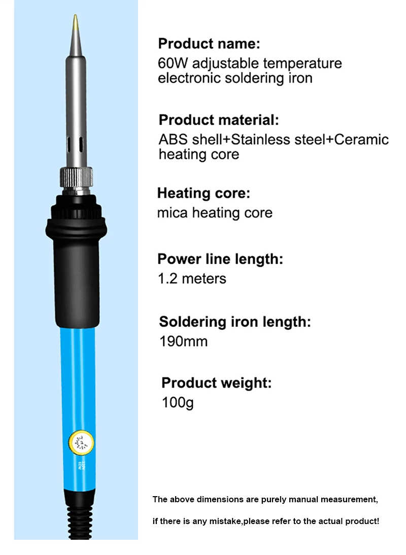 Cheap Micro Soldering Iron 60W - Perfect for DIY & Pyrography