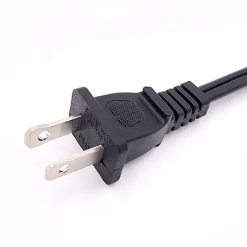 Ul Two Pin Flat Power Plug Nema 1-15p Usa Electrical Plug - Buy Nema 1 ...