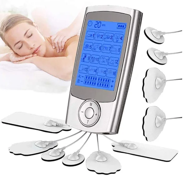 16 Mode Rechargeable Machine Tens Ems Massager Electric Physical ...