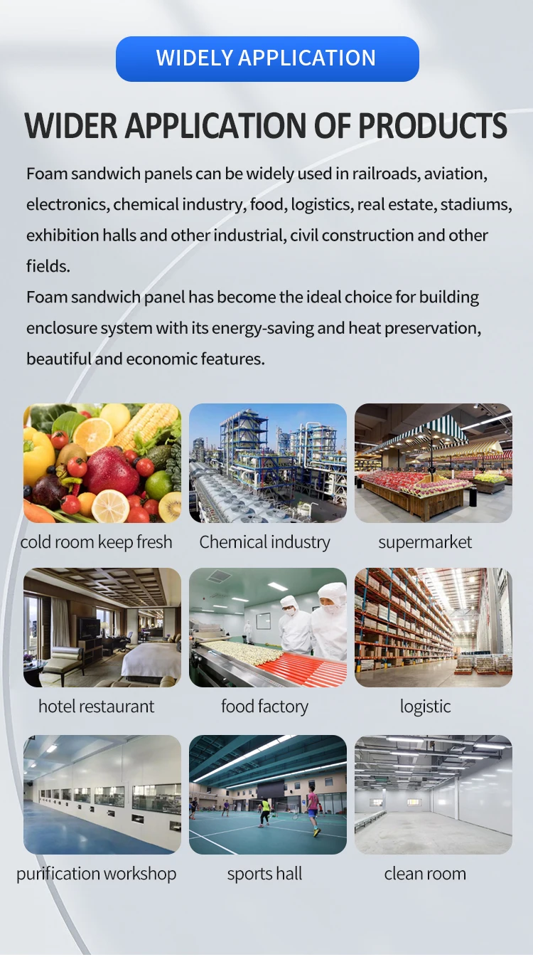 50mm Eps Cement Concrete Sandwich Wall Panel Isolation Polyurethane Eps ...