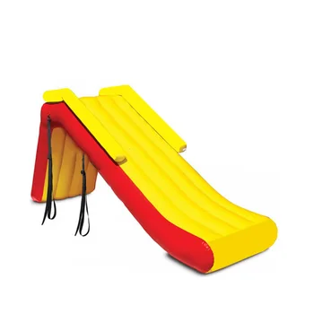 Custom Big Pontoon Boat Slider Water Slide Ski Inflatable For Sale ...